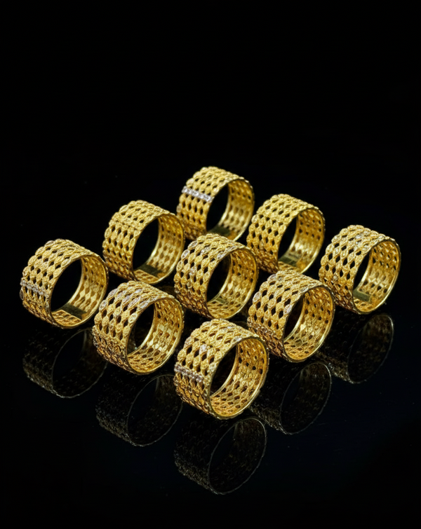 Golden Bloom Ring – shoppinggaardi