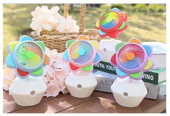 Flowers shape Table fan – shoppinggaardi