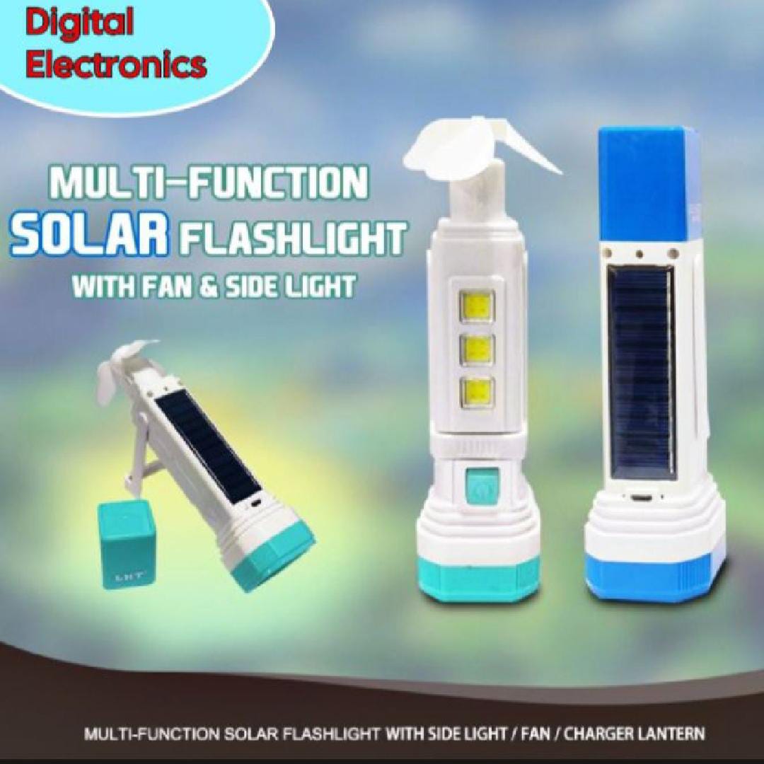 Solar Rechargeable Flashlight – shoppinggaardi